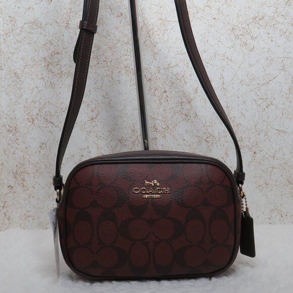 Coach | Bags | Coach Signature Mini Jamie Camera Bag Oxblood | Poshmark